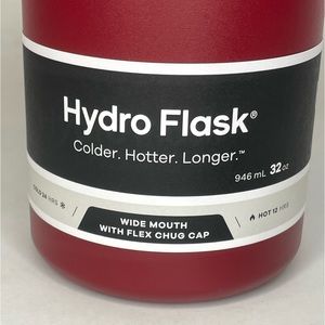 Hydro Flask | Dining | Hydro Flask 32 Oz Wide Mouth Flex Chug Cap Berry ...